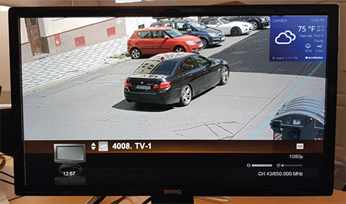 Insert the stream from an IP camera into your TV distribution as a TV ...